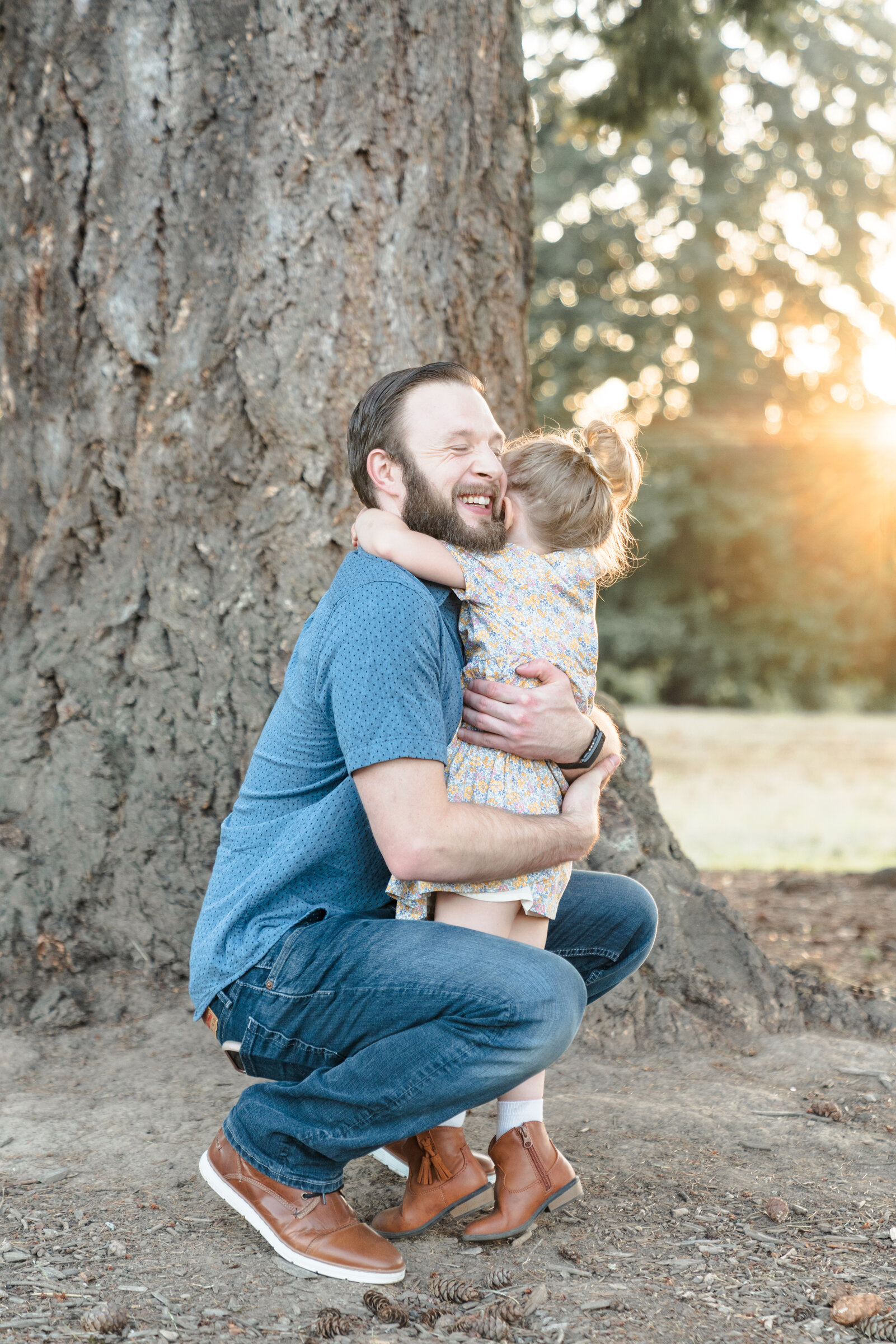 Kevin + Brittany | Boho Family Session | Courtney Landrum